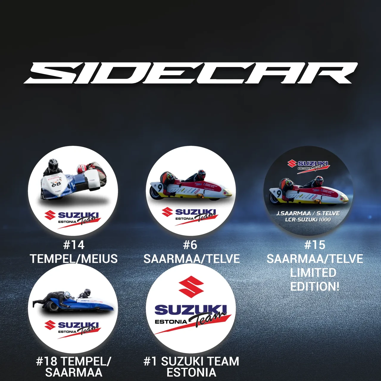 Märgid! Sidecar Collection! – Suzuki Team Estonia